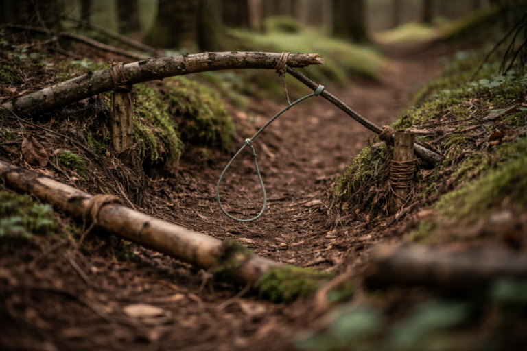 Construire un piège simple pour capturer du petit gibier